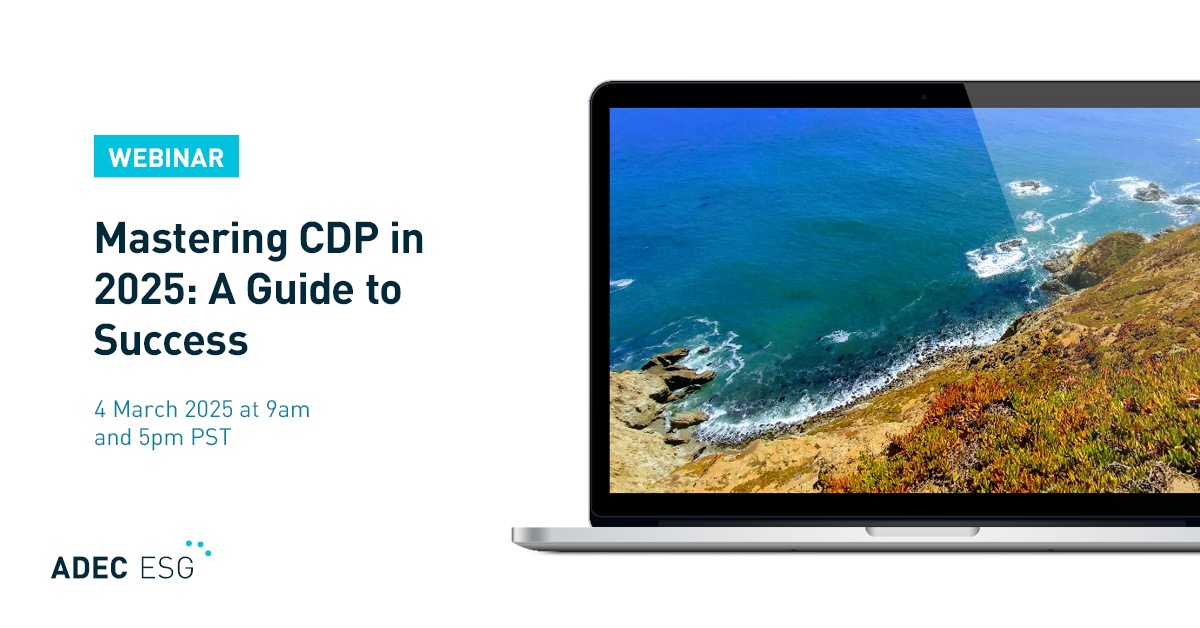 GreenWatch - CDP vs Other Global ESG Frameworks: Requirements, Alignment, and Shared Goals ...